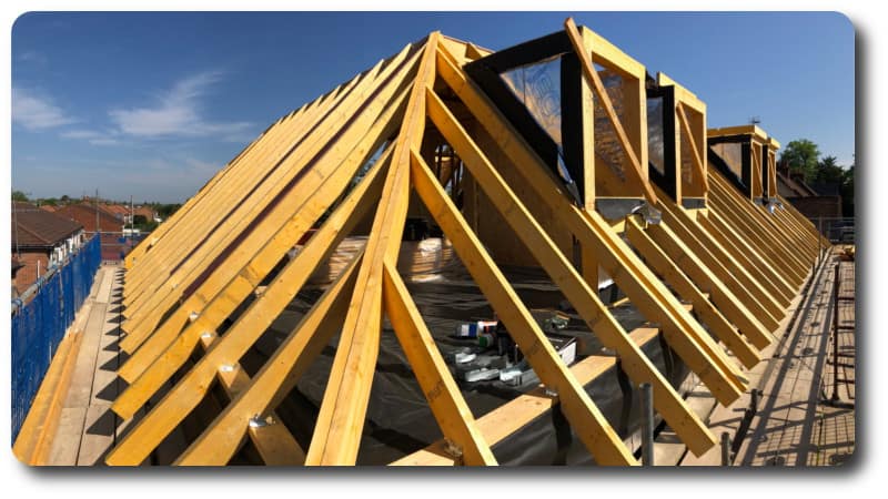 Timber frame apartments in Windsor