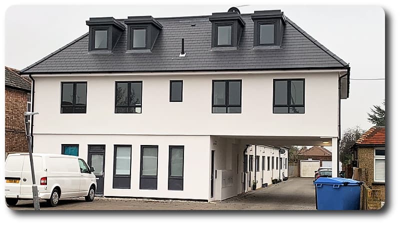 Timber Frame Apartments in Dedworth Road, Windsor – Finished Photos