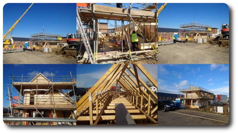 Prefab Timber Frame Home at Graven Hill, Bicester - Vision Development