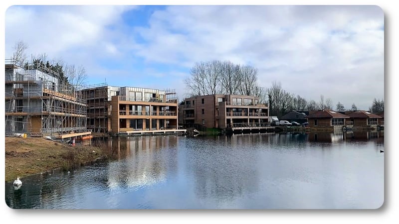 New Timber Frame Apartments at The Lakes By Yoo in the Cotswolds