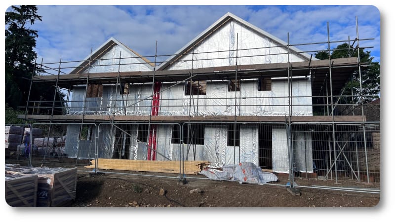 Development of 7 Timber Frame homes for East Sussex Developer