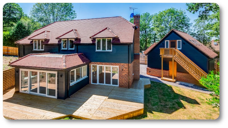 Extend up using prefabricated timber frame - Vision Development